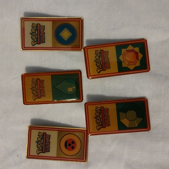 Pokemon | Other | Pokemon League Pins | Poshmark